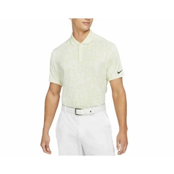 Nike | Shirts | Nike Tiger Woods Volt Vapor Graphic Golf Polo Shirt ...